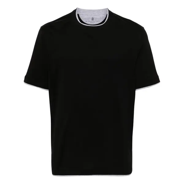 Brunello Cucinelli T-shirts & Vests T-shirts - Black