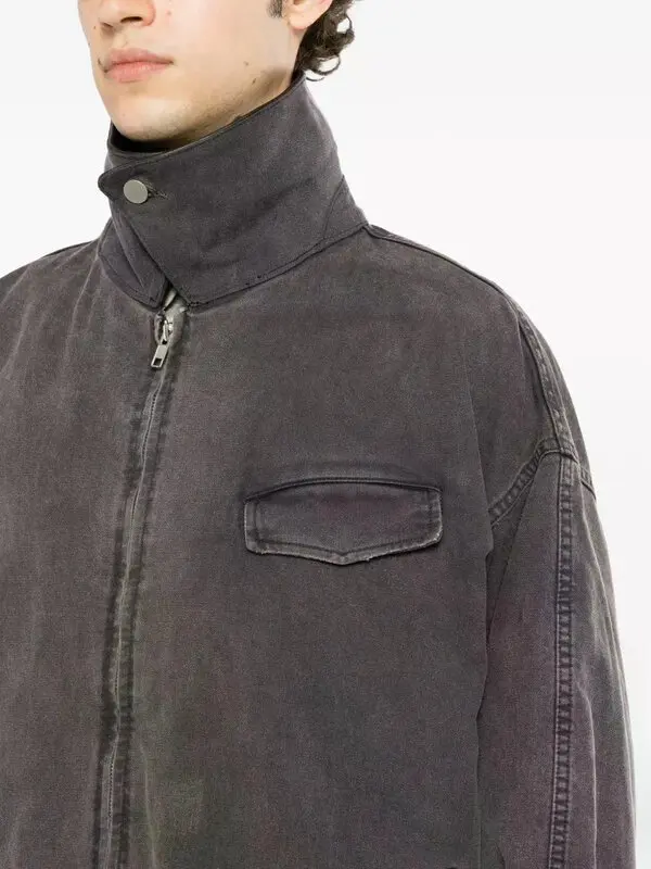 SSSTEIN Faded-effect Denim Jacket