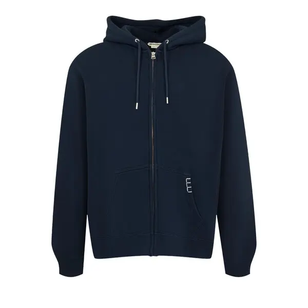 JW Anderson Front Zip Hoodie 'navy - Blue