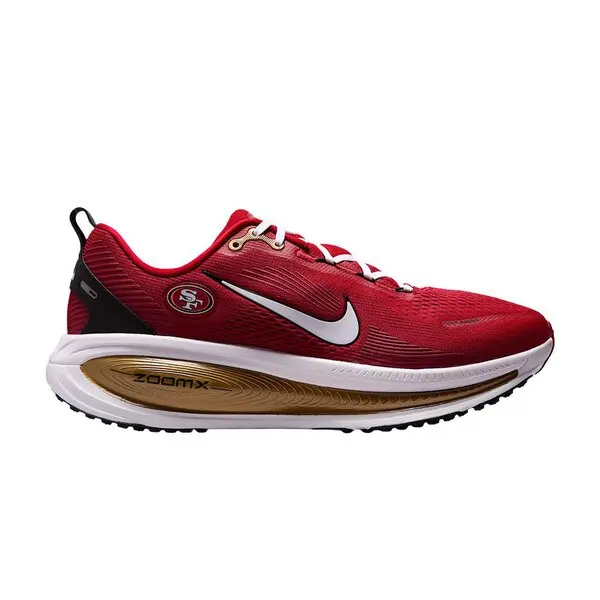 Nike Vomero 18 X San Francisco 49ers Nfl Road 'gym Club Gold White - Red