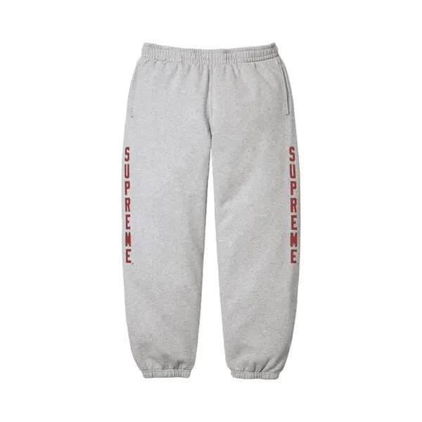 Supreme Washed Logo Sweatpant 'heather