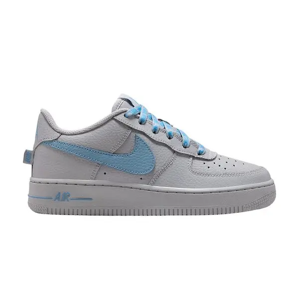Nike Air Force 1 Low Gs 'wolf Work Blue - Grey