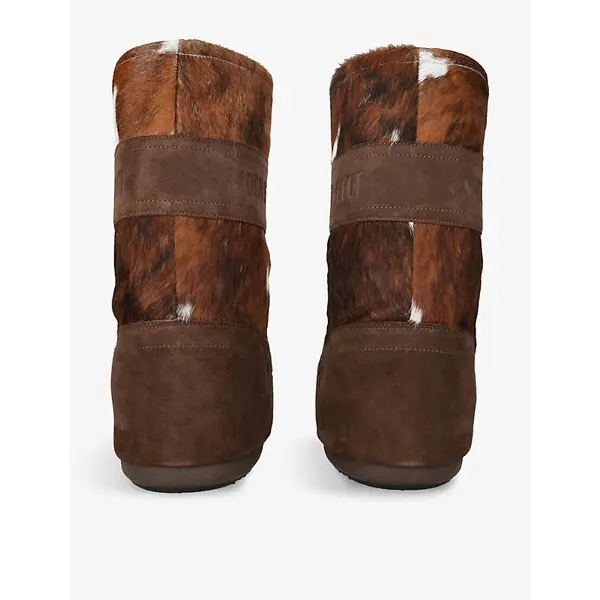 Moon Boot Icon Archive 1985 Cowhide Leather Snow Boots