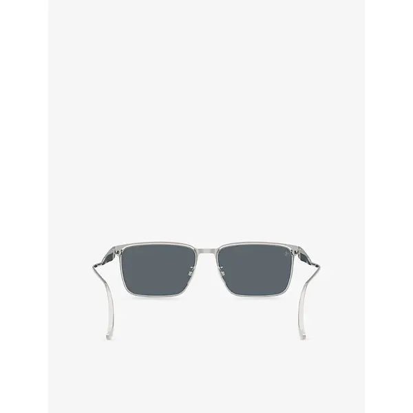 FERRARI Fh1033d Rectangle-frame Metal Sunglasses