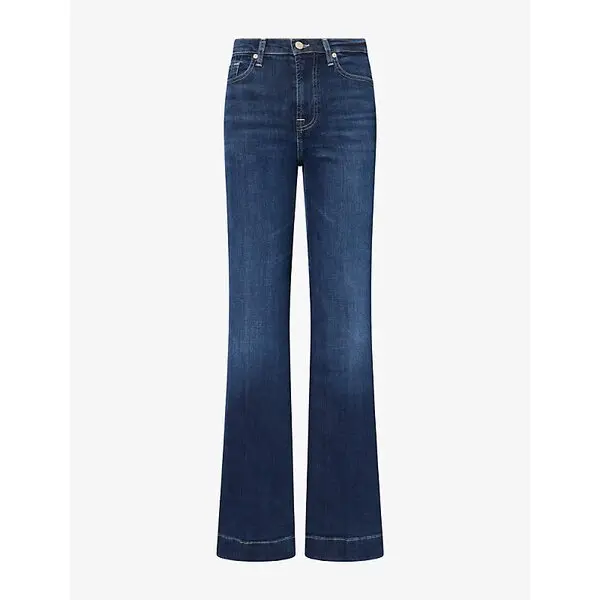 7 For All Mankind Modern Dojo Flared-leg Stretch-denim Jeans