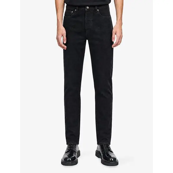 The Kooples Straight-leg Slim-fit Stretch-denim Jeans