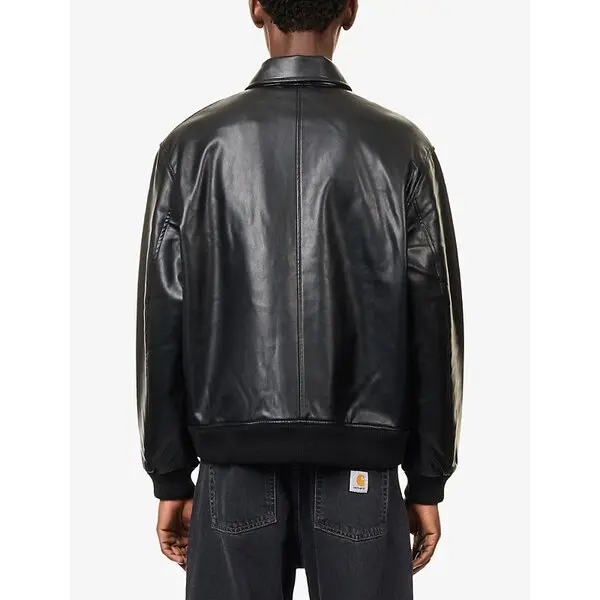 Carhartt Work In Progress Arizona Faux-leather Jacket