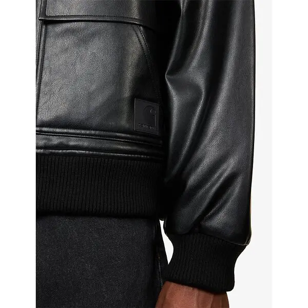 Carhartt Work In Progress Arizona Faux-leather Jacket