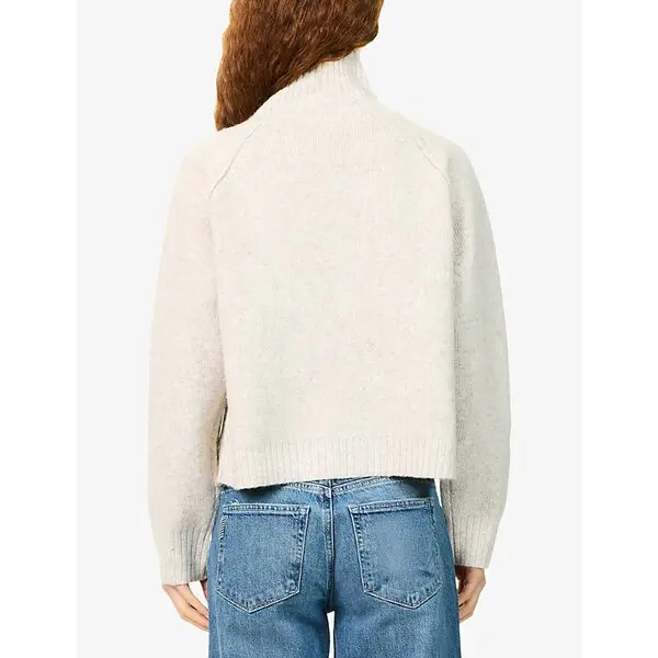 4TH & RECKLESS Madeleine Zip-up Knitted Cardigan