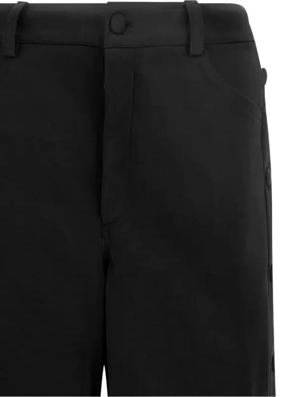 DI.LA3 PARI' Button-detail Wide-leg Trousers