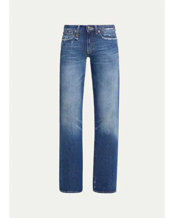 R13 Effie Low-rise Relaxed Straight Jeans