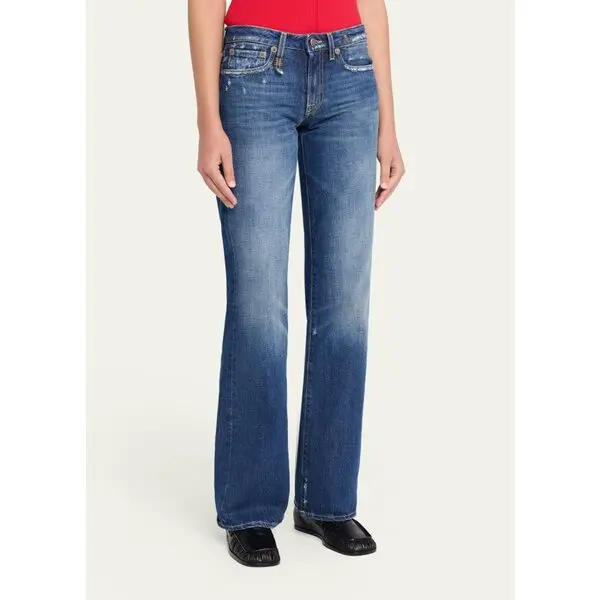 R13 Effie Low-rise Relaxed Straight Jeans