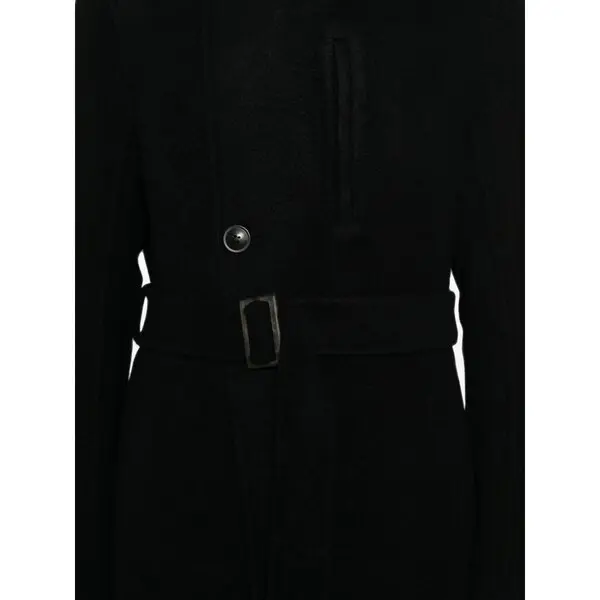 Rick Owens Coats Single Breasted Coats