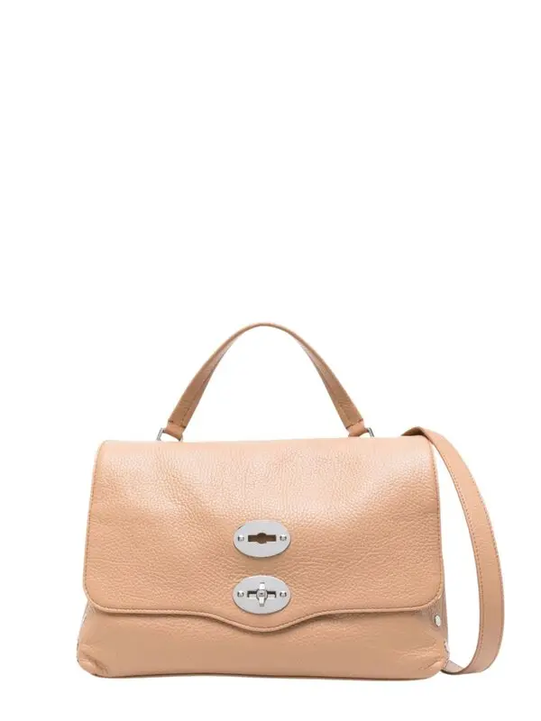 ZANELLATO Leather Top-handle Satchel With Shoulder Strap - Brown