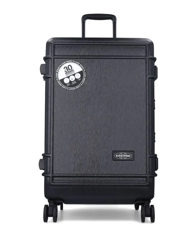 EASTPAK Resist'r Case M Hardshell Trolley With Tsa Lock & Silent 360° Wheels - Nero
