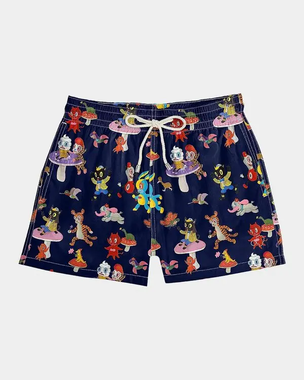 ARRELS BARCELONA Catch The Wind Swim Shorts - Blue
