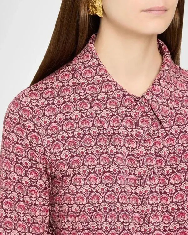 Johnny Was The Janie Floral-print Favorite Shirt - Miley