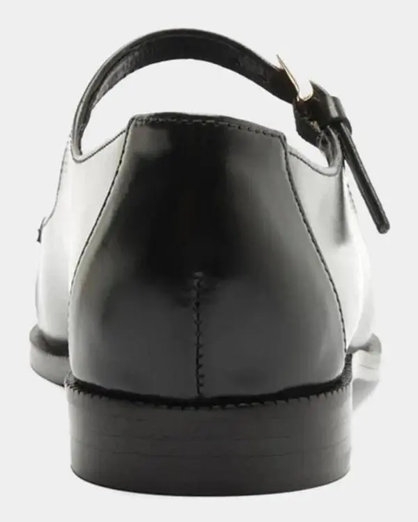 Schutz Tyla 20mm Leather Mary Jane Loafers