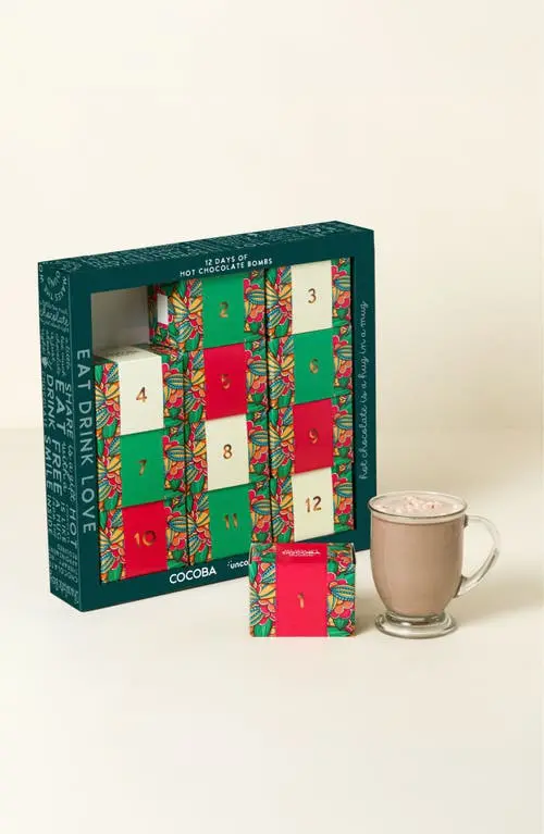 UNCOMMON GOODS 12 Days Of Hot Chocolate Bombs Advent