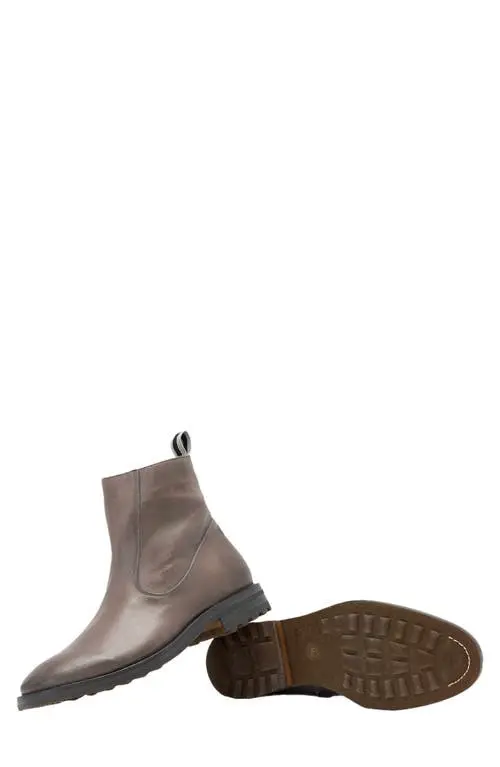 John Varvatos Freeman Zip Leather Boot