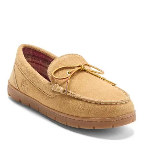 Timberland Genuine Suede Core 1-eye Moc Slippers - Wheat