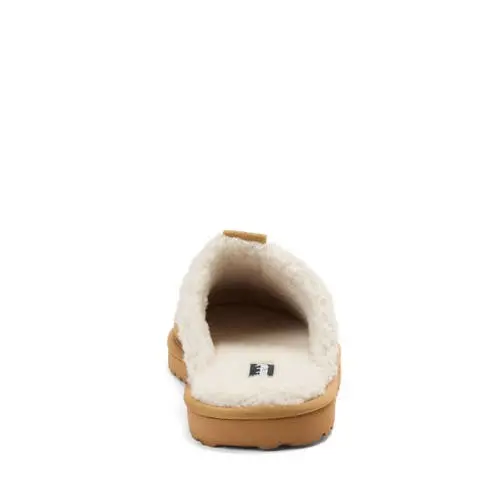 Timberland Genuine Suede Or Leather Core Scuff Slippers - Wheat