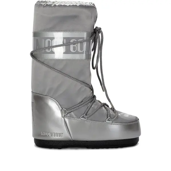 Moon Boot Grey Boots - Gray