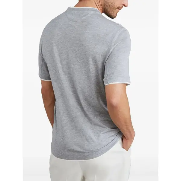 Brunello Cucinelli Grey T-shirts & Vests T-shirts