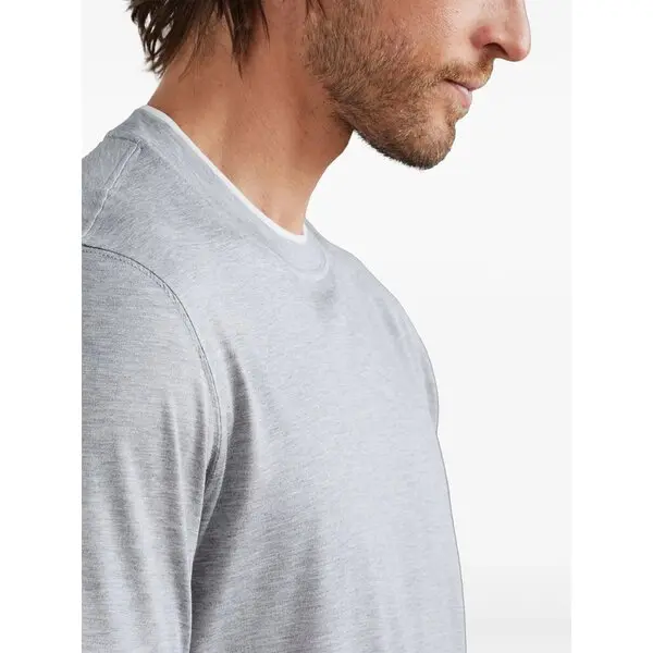 Brunello Cucinelli Grey T-shirts & Vests T-shirts