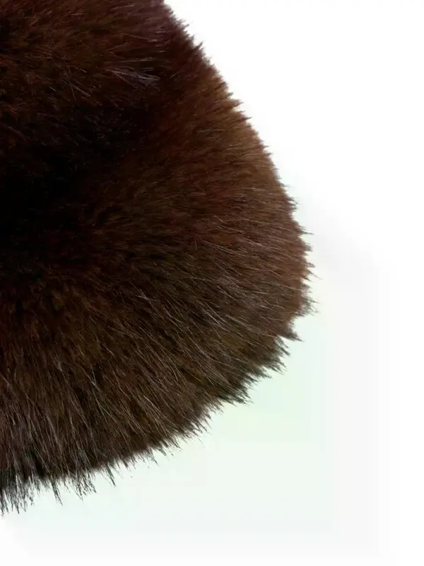 Maje Faux-fur Tie-fastening Scarf