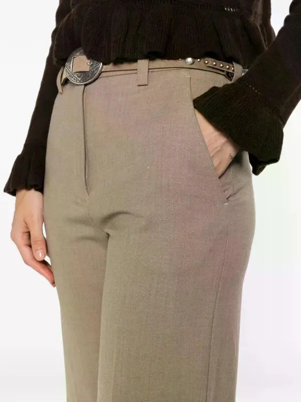 Maje Pressed-crease Trousers