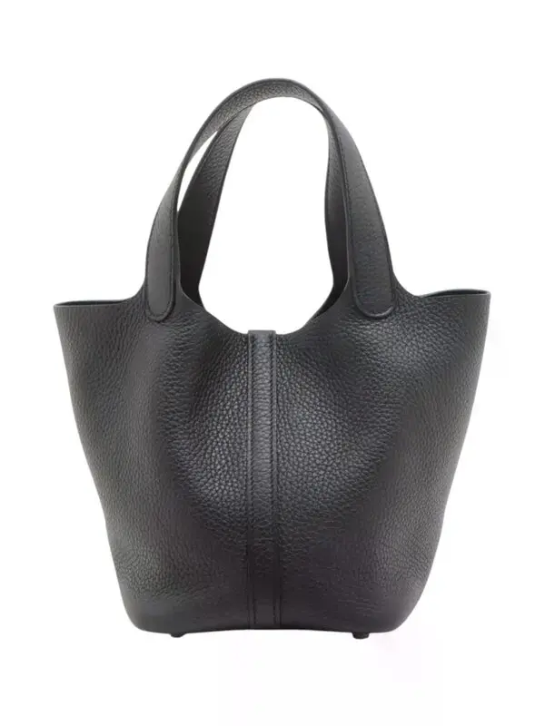 Hermès 2025 Clemence Picotin Lock 18 Handbag - Black