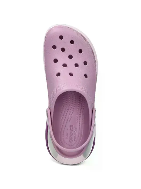 CROCS Classic Mega Crush Perforated Platform Clogs