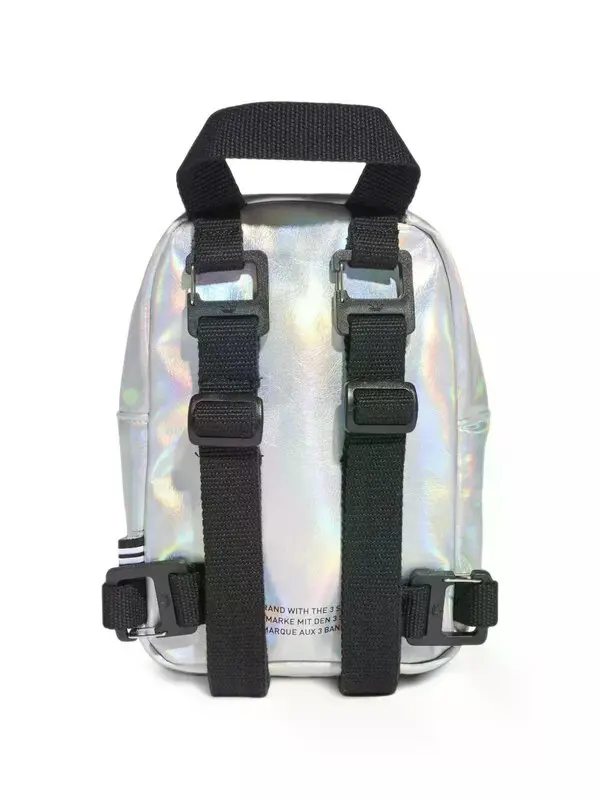 Adidas Iridescent-effect Logo-print Backpack