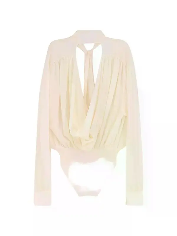 AMAZUIN Keila Draped Bodysuit