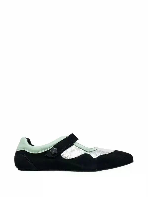 Cecilie Bahnsen Cosmos Touch-strap Sneakers - Black