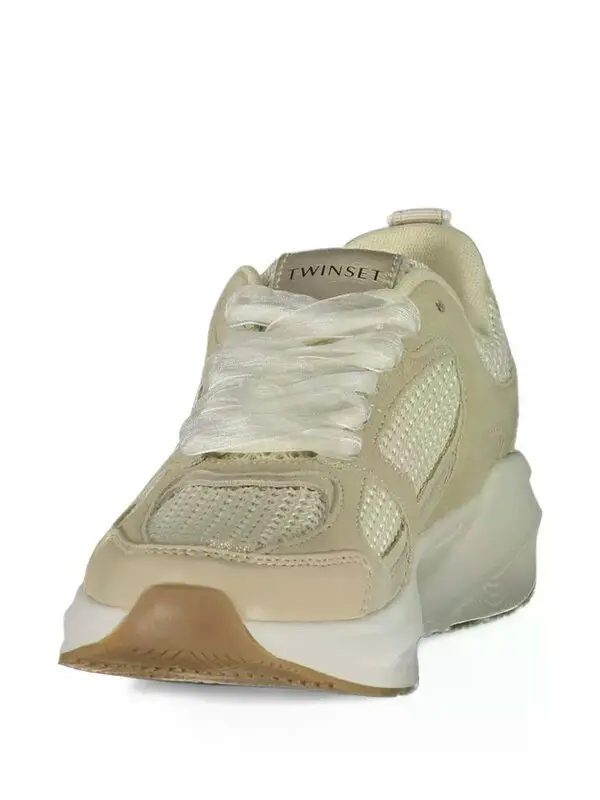 TWINSET Mesh Panelled Sneakers
