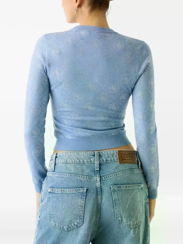 Guess 4g Rhinestones Sweater