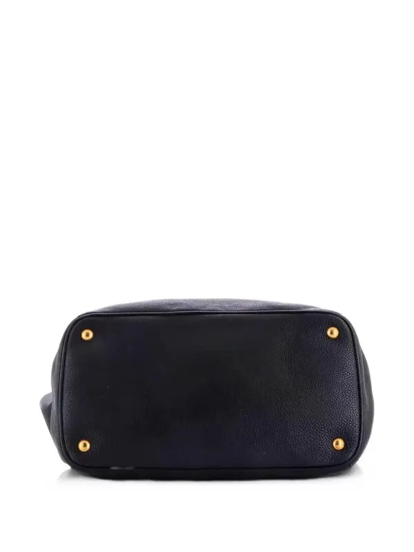 Prada Convertible Shopping Vitello Daino Medium Tote Bag