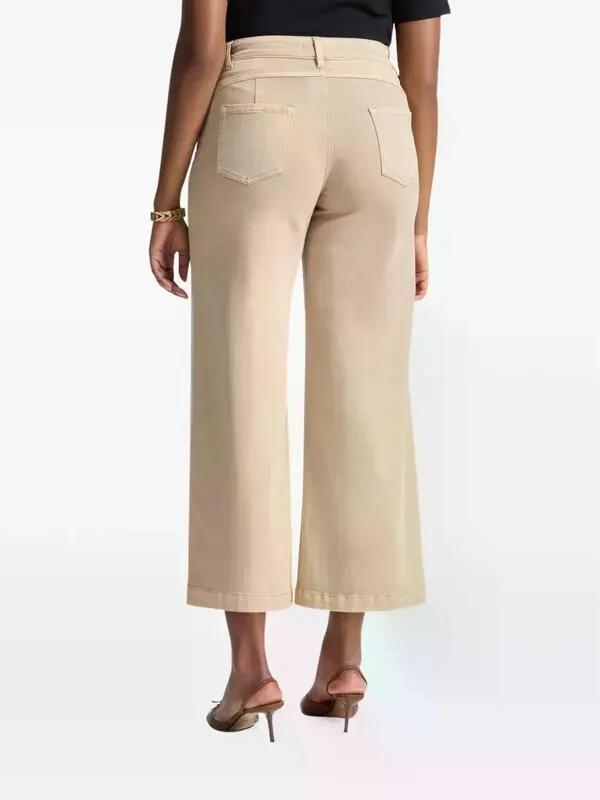 ELENA MIRÒ Seam-detail Wide-leg Jeans