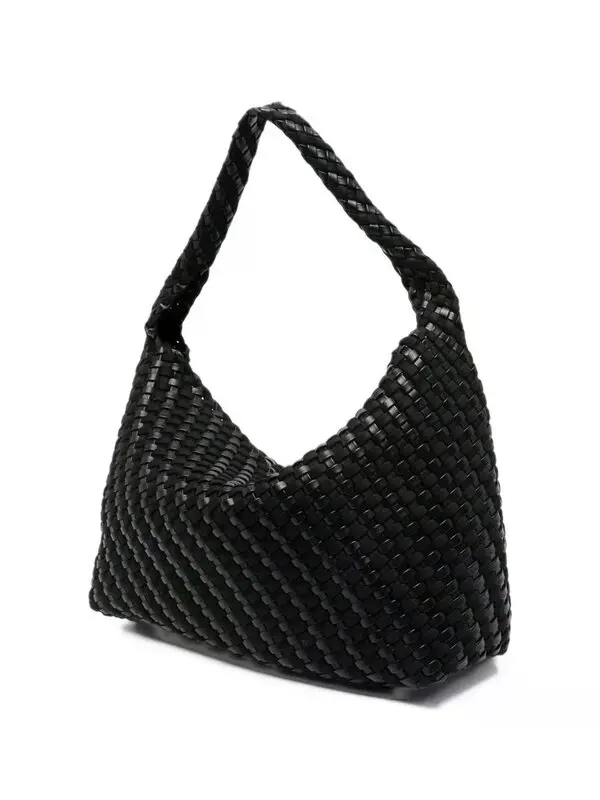 Just Cavalli Woven Logo-charm Shoulder Bag