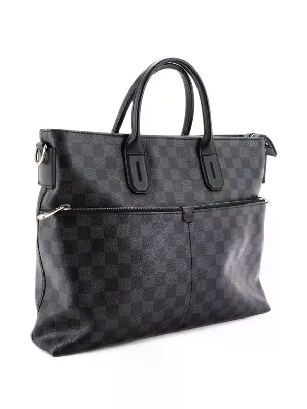 LOUIS VUITTON 7 Days A Week Handbag Damier Graphite Tote Bag