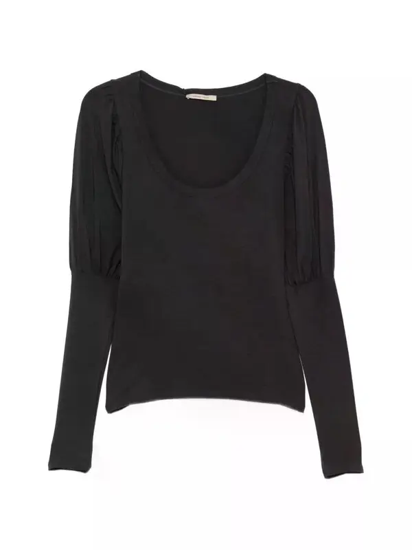 Paloma Wool Dooda Puff-sleeve Scoop-neck Top