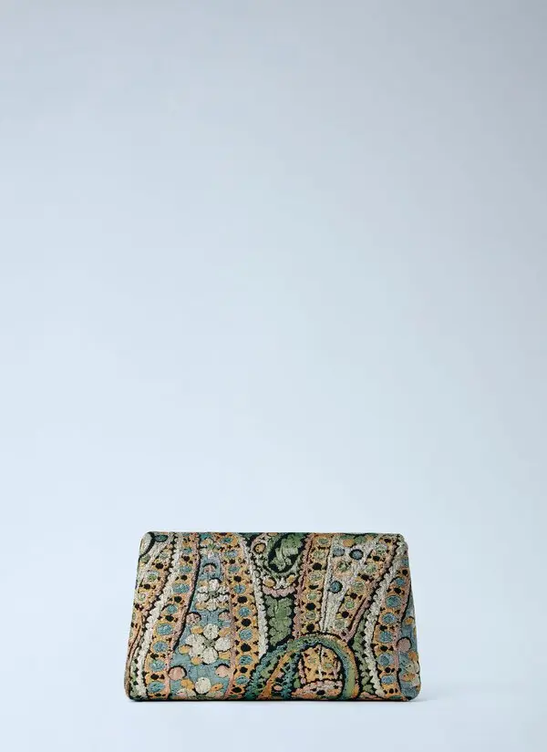 Dries Van Noten Embroidered Clutch Bag