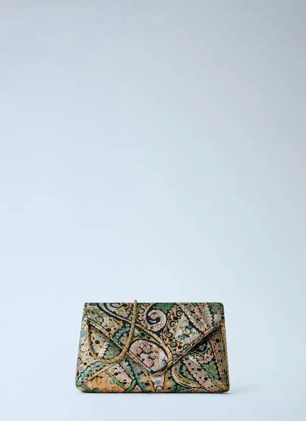 Dries Van Noten Embroidered Clutch Bag - Multicolor