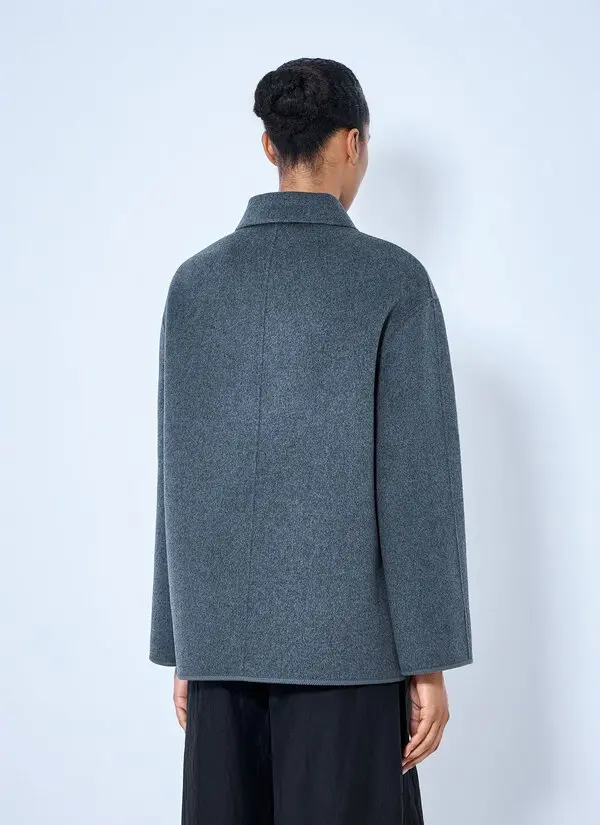 RÓHE Double-faced Wool Pankou Closure Jacket