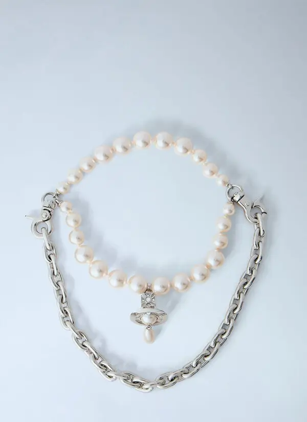 VIVIENNE WESTWOOD Aïda Necklace - Silver