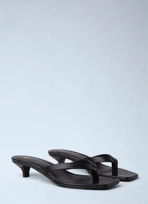 TOTEME Flip Flop Kitten Heels