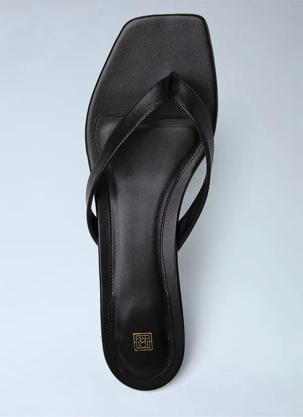 TOTEME Flip Flop Kitten Heels