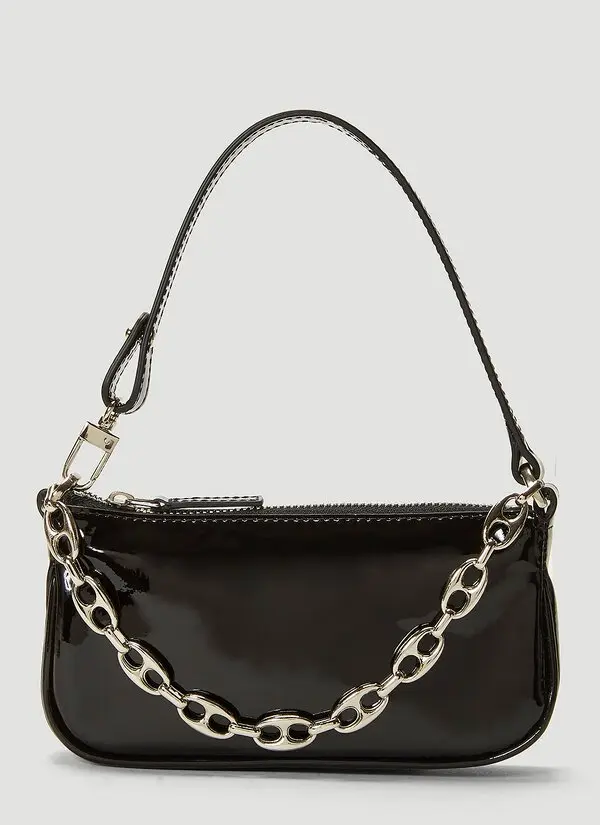 By Far Mini Rachel Shoulder Bag - Black